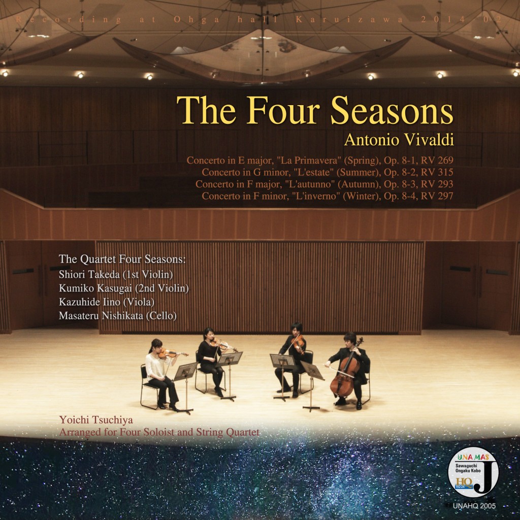 Antonio Vivaldi “The Four Seasons” The Quartet Four Seasons | Unamas ...